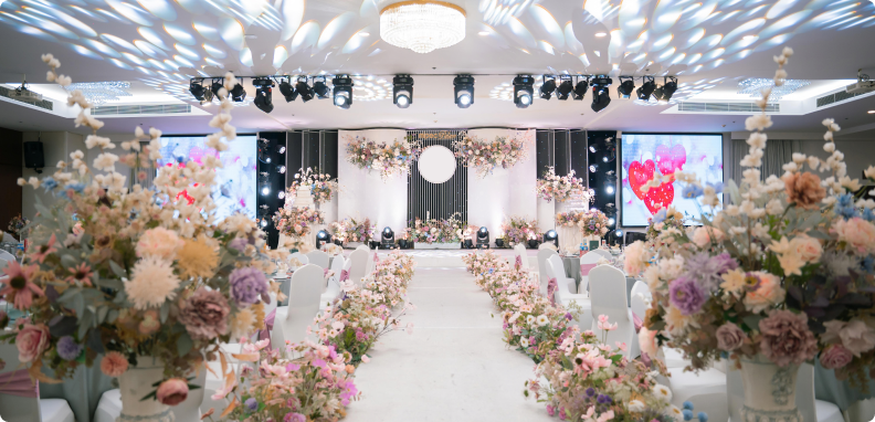 Trang chủ - Trung tâm Tiệc cưới & Hội nghị Mipec Palace